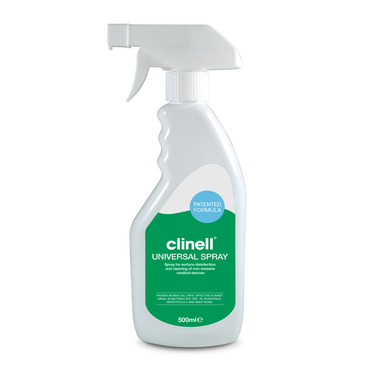 Clinell Universal Disinfectant Spray - 500ml – Medical Care Essentials